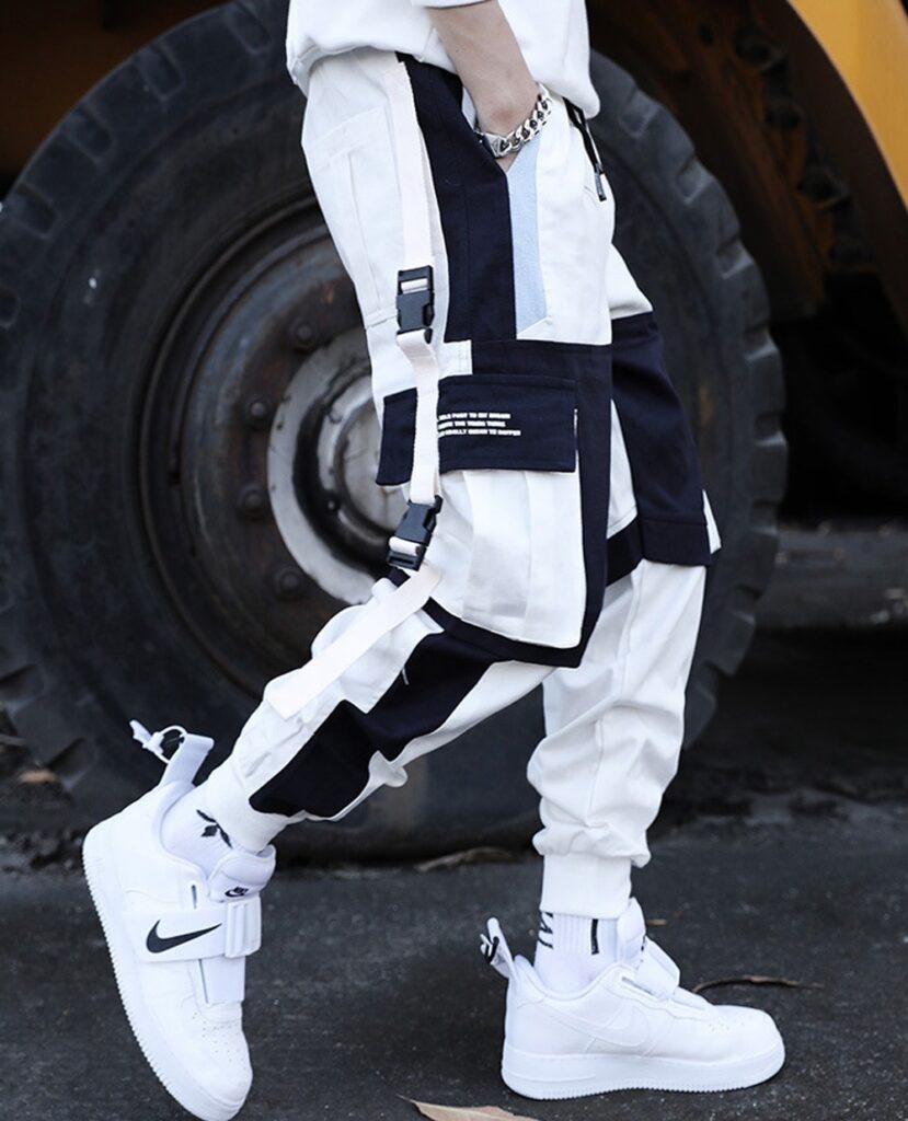 White Cyberpunk pants - Cyberpunk Clothing