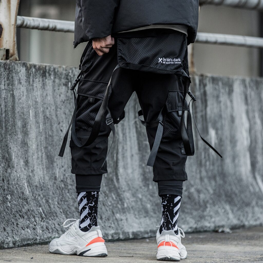 Black Cyberpunk pants - Cyberpunk Clothing