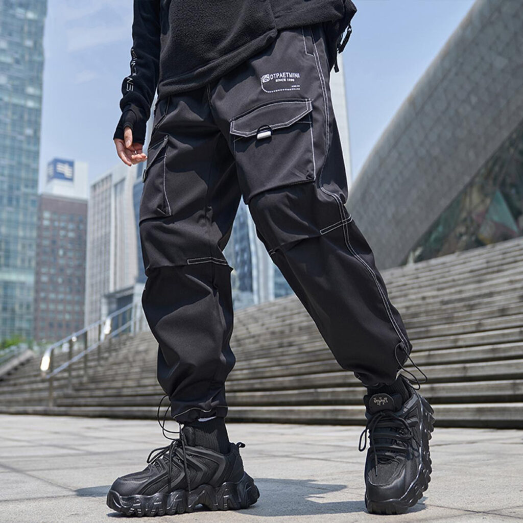 Men's Cyberpunk cargo pants - Cyberpunk Clothing