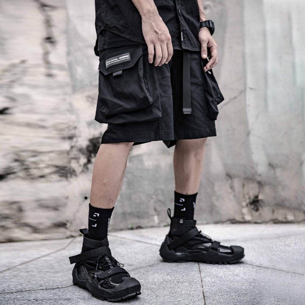 Darkwear Cyberpunk shorts - Cyberpunk Clothing