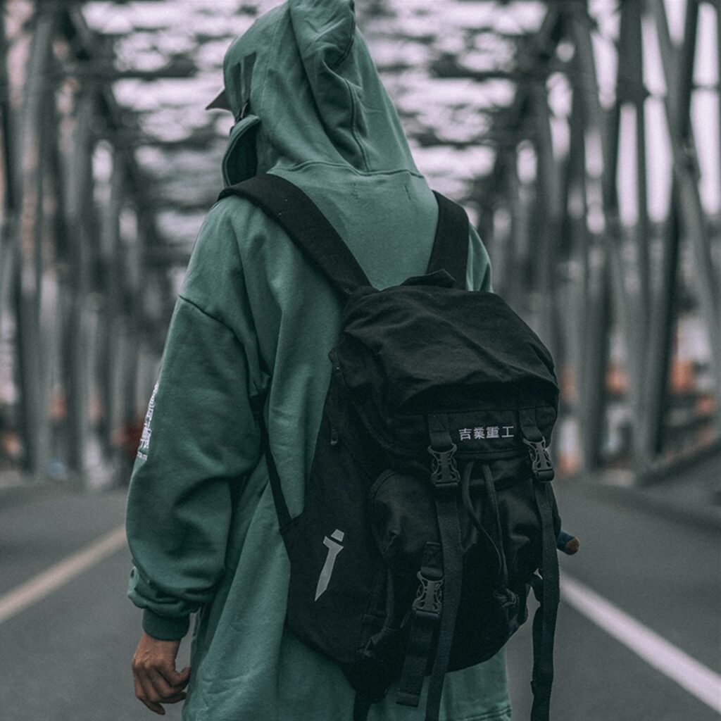 Cyberpunk backpack - Cyberpunk Clothing